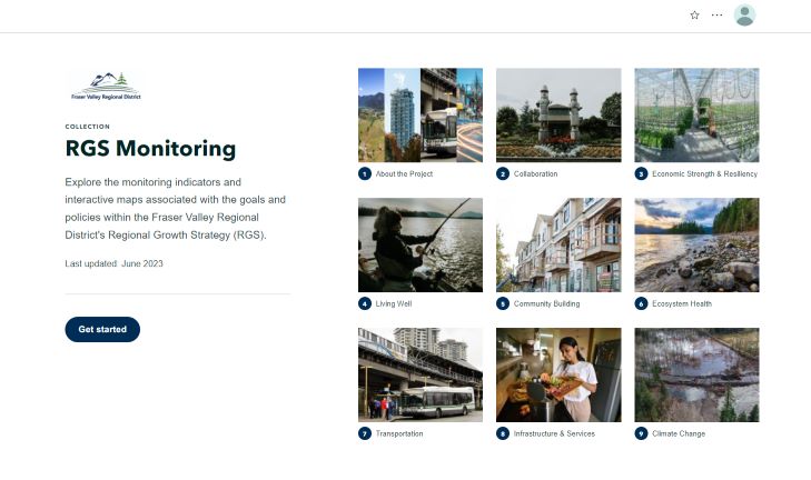 RGS Monitoring Report | Fraser Valley Regional District